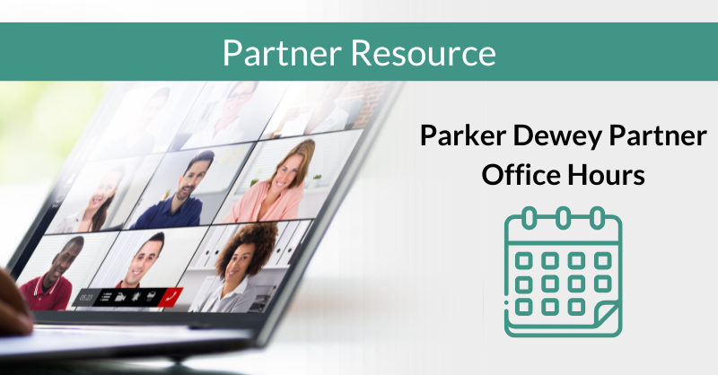 Parker Dewey Partner Office Hours